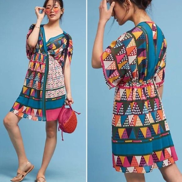 Maeve | Dresses | Maeve By Anthropologie Geoprinted Dress Size 2 | Poshmark